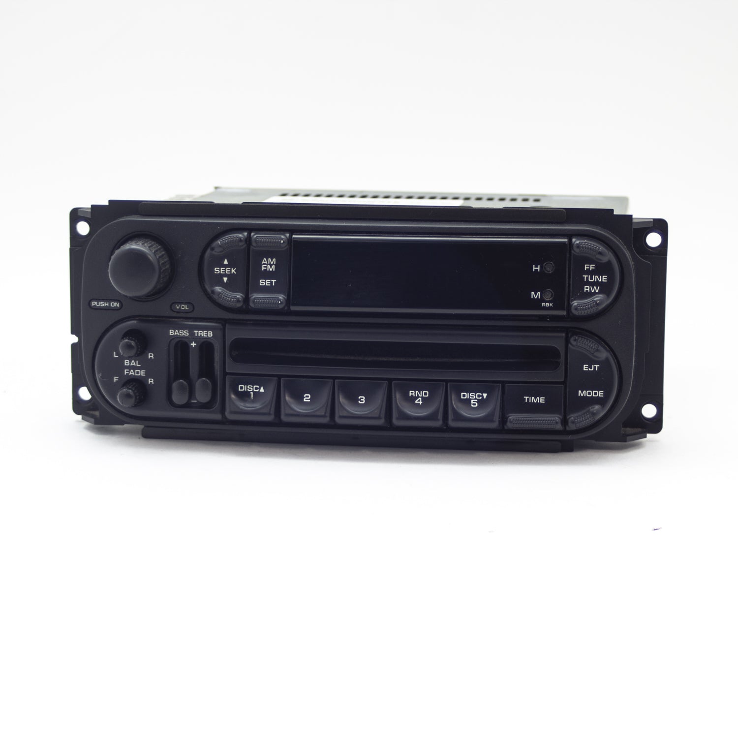 Chrysler Jeep Dodge & Ram 1500 Audio Radio AM FM Cassette Disc CD Rece